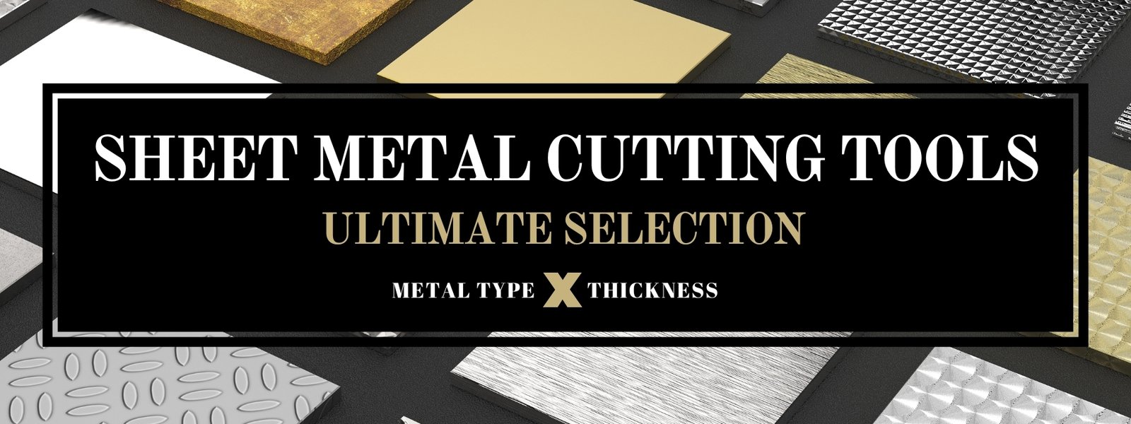 Sheet Metal Cutting Tools, Select By Metal Type, Thickness