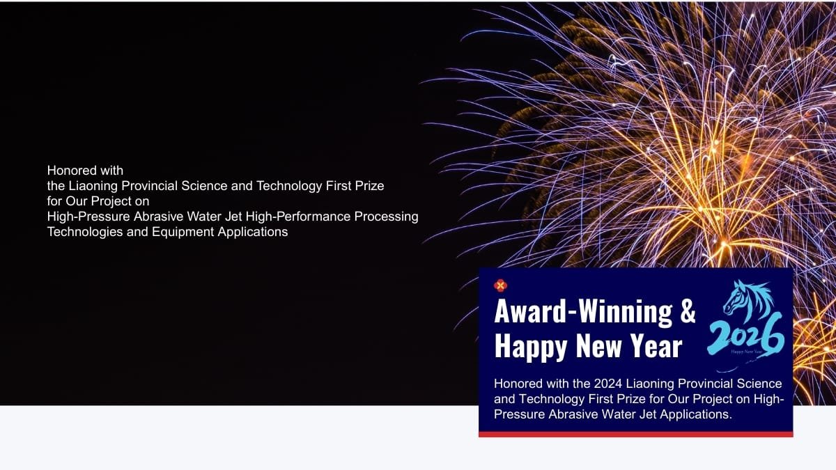 Award-Winning High Pressure Abrasive Water Jet Project